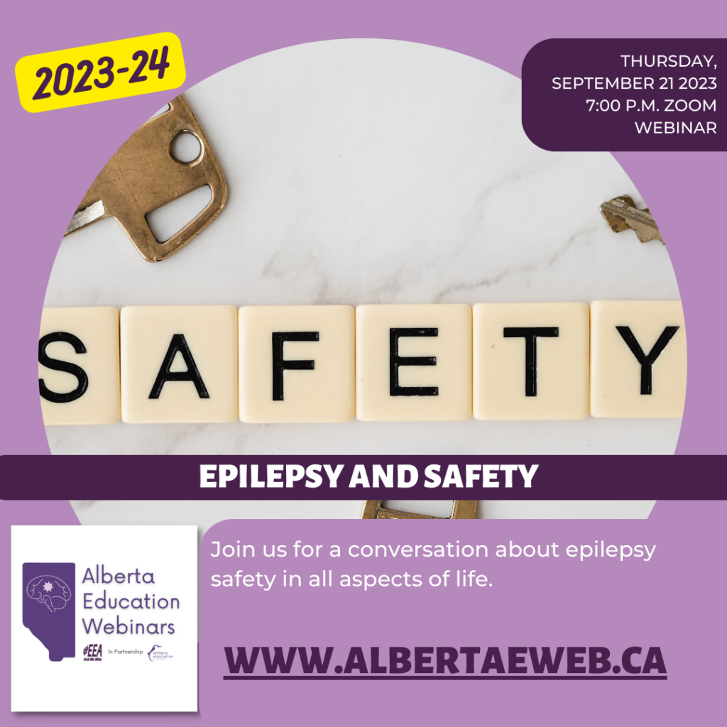 Upcoming webinars - Alberta Epilepsy Education Webinars